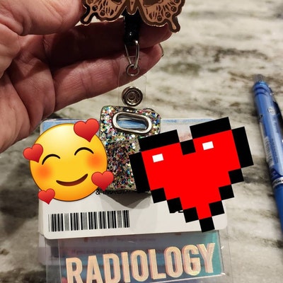 MRI Safe Badge Reel Mri Tech Badge Holder radiology Badge - Etsy