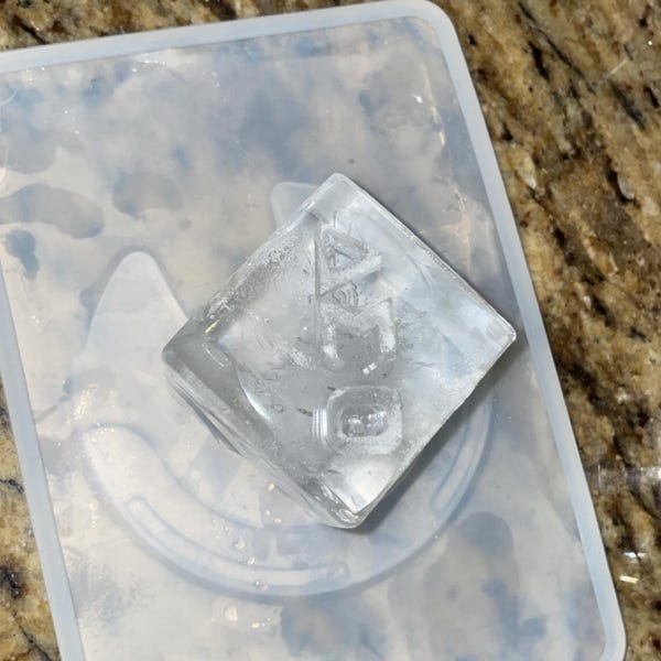 Custom Ice Mold, Letter Ice Cubes, Monogram Ice Mold, Personalized ...