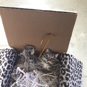 Custom Cat Tree Topper, Cat Memorial Gift, Cat Angel, Christmas Tree ...