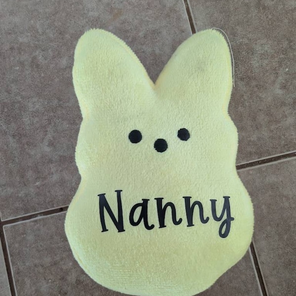 Easter Peeps Plush for Kids Personalized Peeps Bunny Girls Bunny Rabbit ...