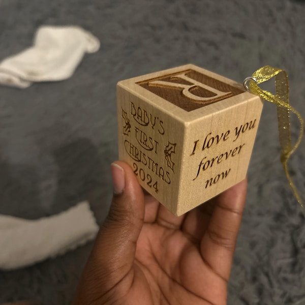 Baptism Block Christening Block Baptism Gift Christening Gift Keepsake ...