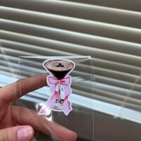 Passenger Princess Car Mirror Decal, Pink Car Mirror Sticker, Rear View ...