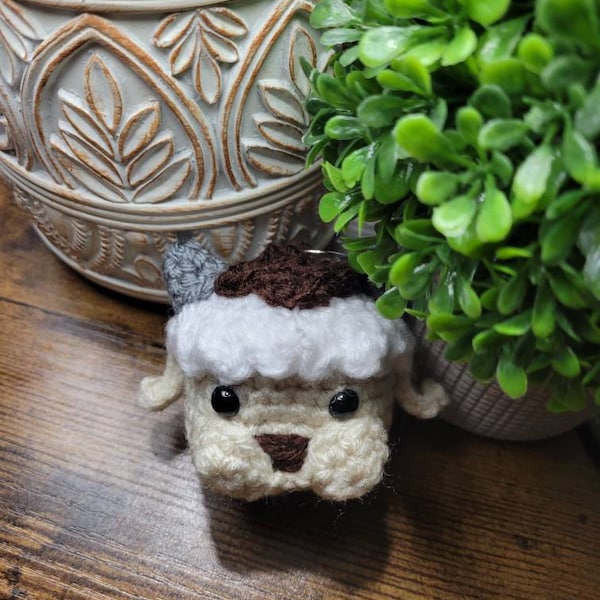 Appa Keychain Crochet PDF Pattern - Etsy