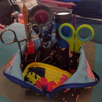 PDF PATTERN for Catch-all Cutie Sewing Organizer Zipper Bag With ...