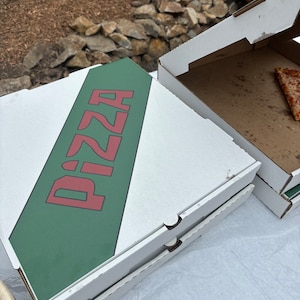 Krusty Krab Pizza Box, Full Size Costume Prop From Spongebob Pizza ...