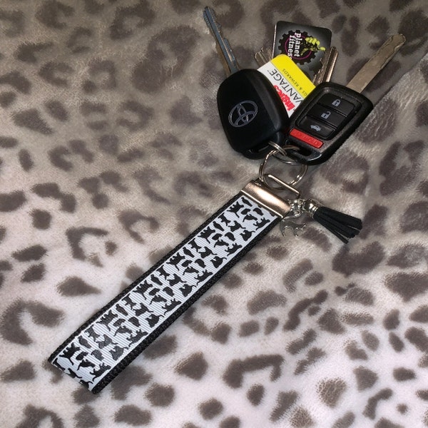 Cat Key Fob - Cat Keychain - Kitten Key Fob - Kitten Key Chain - Animal ...