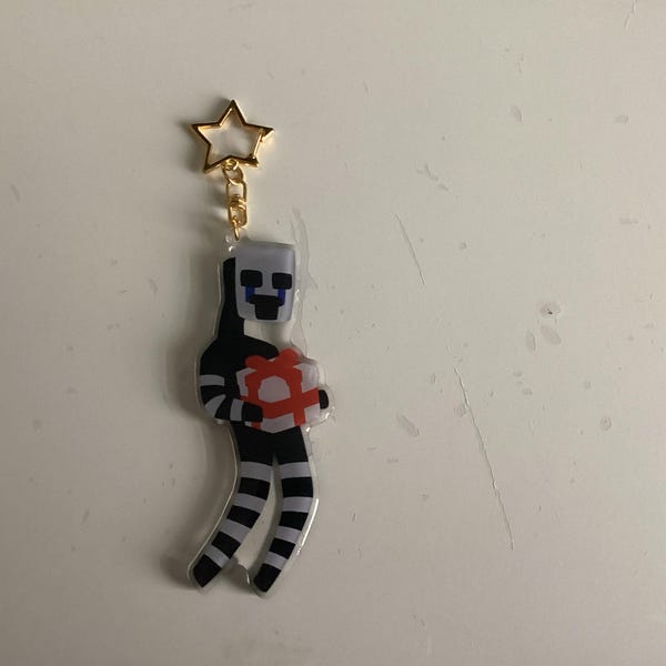 FNAF KEYCHAINS - 8-bit Sprites - Wave 1 - Puppet, RXQ, Purple Guy - Etsy