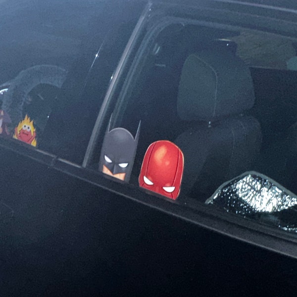 Batfamily Car Decal Stickers (+TIM DRAKE ADDED) - Etsy