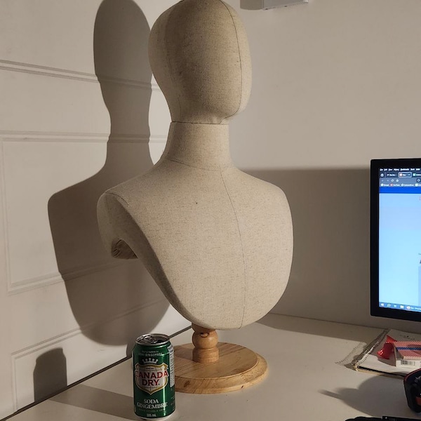 White Color Round Mannequin Head Base Stand - Etsy