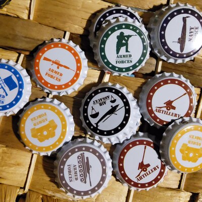 Mixed Beer Bottle Caps 350 DIFFERENT Mixed Designs No Defects Home Brew ...