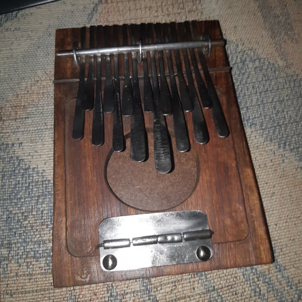 37 Key Shona Njari ELECTRIC Mbira - Triple Sensor Pickup - Finger Piano ...