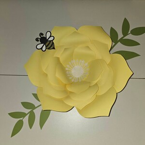 SVG/PNG Water Lily Template, DIY Paper Water Lily, Paper Water Lily ...