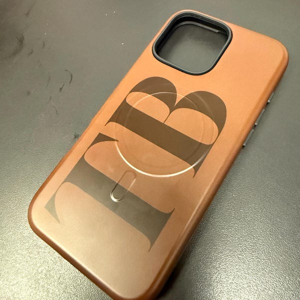 Personalized Initials Case for iPhone 15, 14 Pro Max, Customized Phone ...