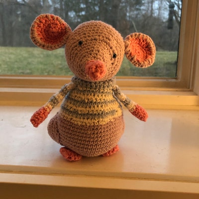 Crochet Morris Mouse Pattern, Amigurumi Mouse Toy, Mouse Toy Pattern - Etsy