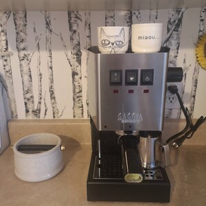 Knock Box Handmade in Ceramic Porcelain Black - Etsy