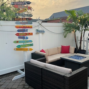 Custom Directional/ Mileage Signs, Custom Destination Signs, Outdoor ...