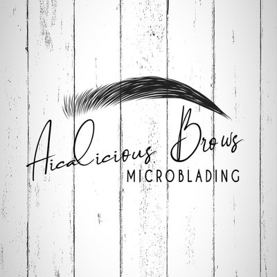 Brows Logo, Microblading Logo, Eyebrows Logo, Salon Logos, Makeup Logo ...