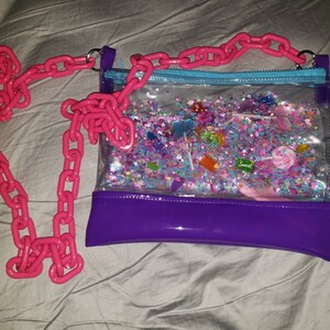 Liquid Glitter Tiny Wallet Life in Plastic, It's Fantastic Pink Small ...