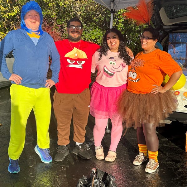 Inside Out Characters Costume, Inside Out 2 Shirt, Inside Out Group ...