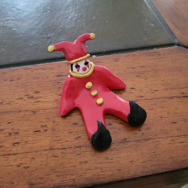 Mini Classic Jester Figurine - Etsy