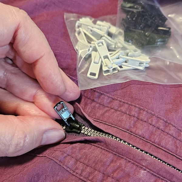 Zipperstop Zipper Repair Kit- Vislon Plastic - Universal Sliders With ...
