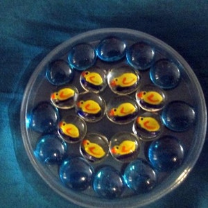 Hand painted glass gems music notes music note hand painted | Etsy