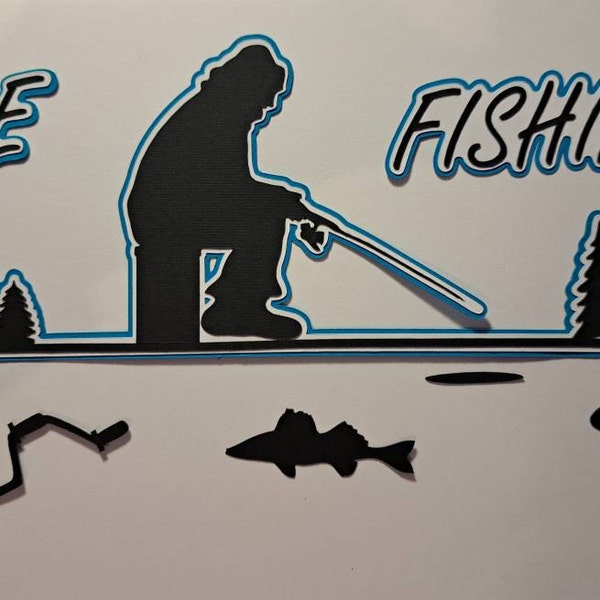 Ice Fishing Graphic Files, Minnesota, .svg, .png, .jpg - Etsy