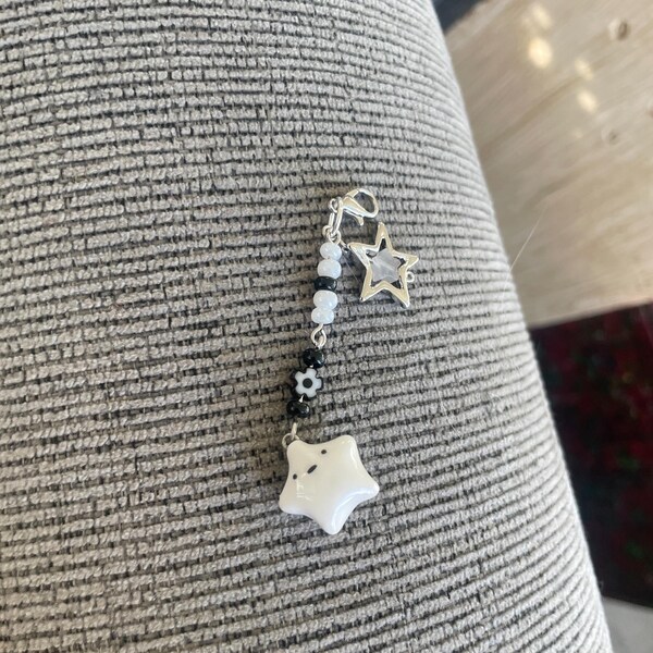Crochet Star Keychain - Etsy