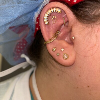 Right or Left Facing Koi Fish 14k White Gold From Junipurr, Perfect for ...