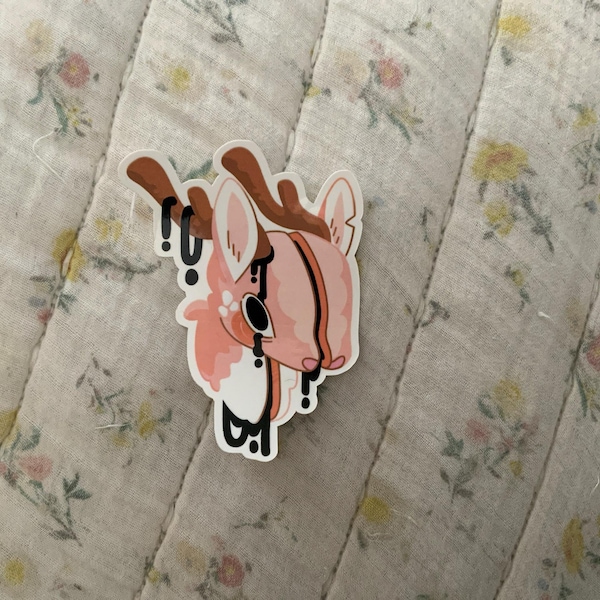 Dripping Gore Animal Stickers - Etsy