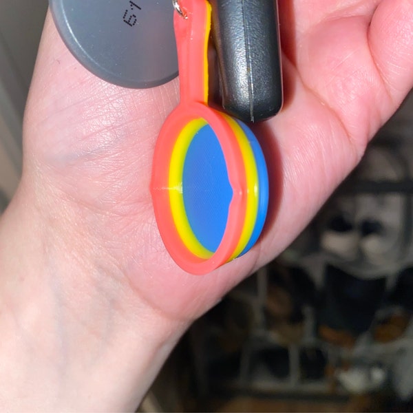 Pansexual Pride Keychain, PAN PAN, Subtle LGBTQ+ Pride, Punny Cute ...