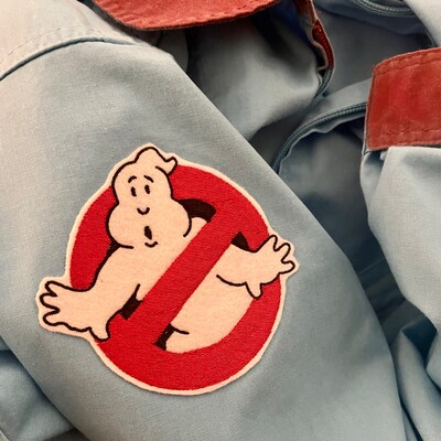 Ghostbusters Cartoon Logo Patch Embroidered Iron on Patch RGB Flight ...