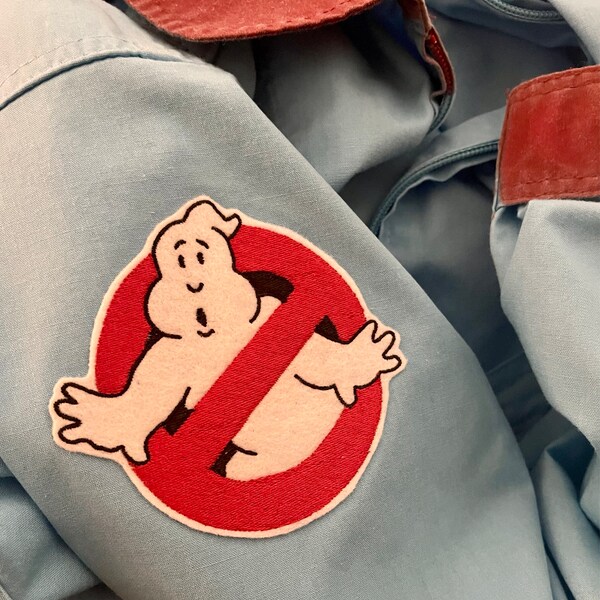 Ghostbusters Cartoon Logo Patch Embroidered Iron on Patch RGB Flight ...