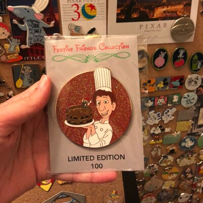Disney Ratatouille Remy Fantasy Profile Pin Festive Friends 1 - Etsy