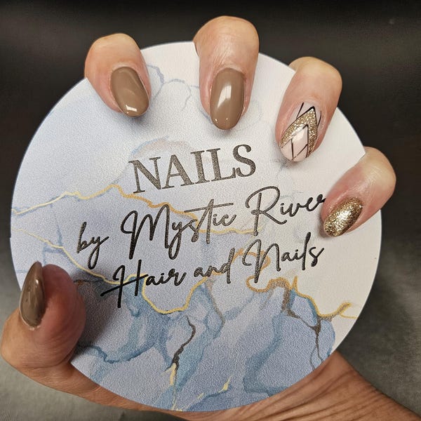 CUSTOM Acrylic Nailfie Disc | Personalised Nail Prop | Nail Tech | Nail ...