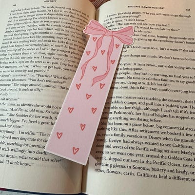 Eras Tour Inspired Bookmarks, Bow Bookmarks, Booktok, Taylor Swift ...