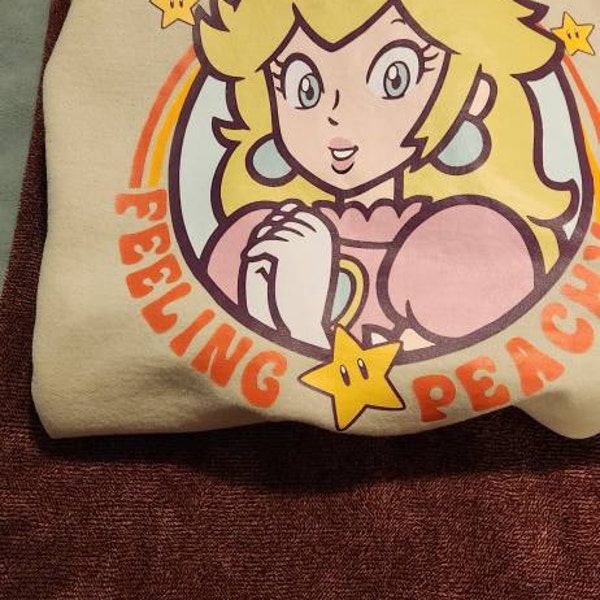 Princess Peach Mario Sweatshirt, It’s Peach Time Hoodie, Super Mario ...