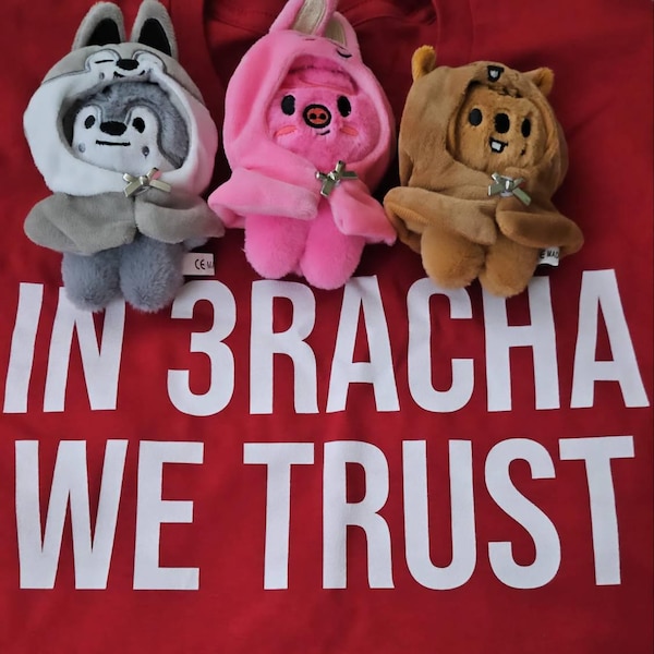 Stray Kids 3RACHA We Trust Shirt: Kpop SKZ Merch, 8MEN Graphic Tee - Etsy