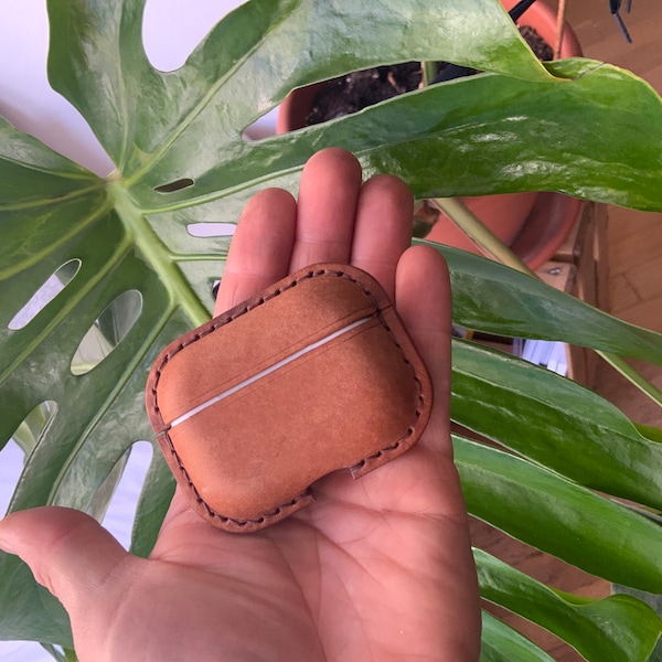 Personalized Leather AirPod Case: Airpods Cover - Custom Apple ...