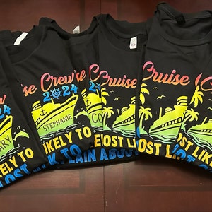 9 Different Cruise Design T-shirts, Funny Cruise Shirt, Group Matching ...