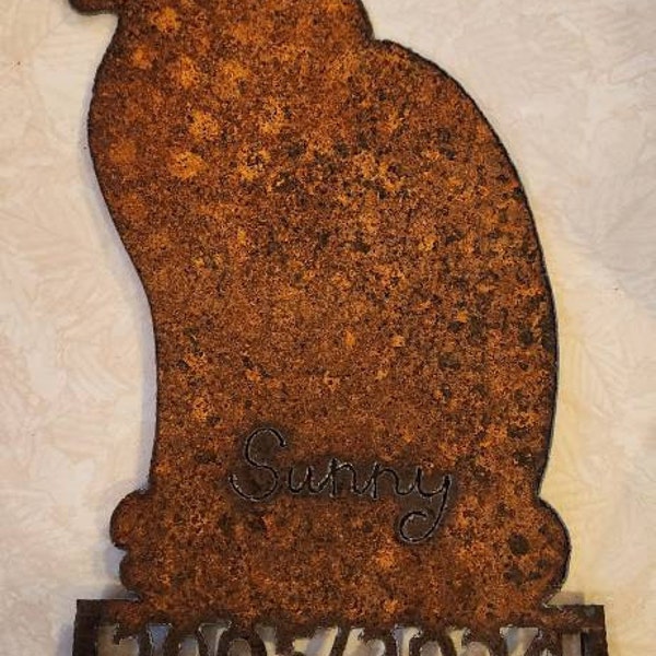 Dachshund Garden Stake, Dachshund Metal Art, Dog Lover, Weiner Dog, Pet ...