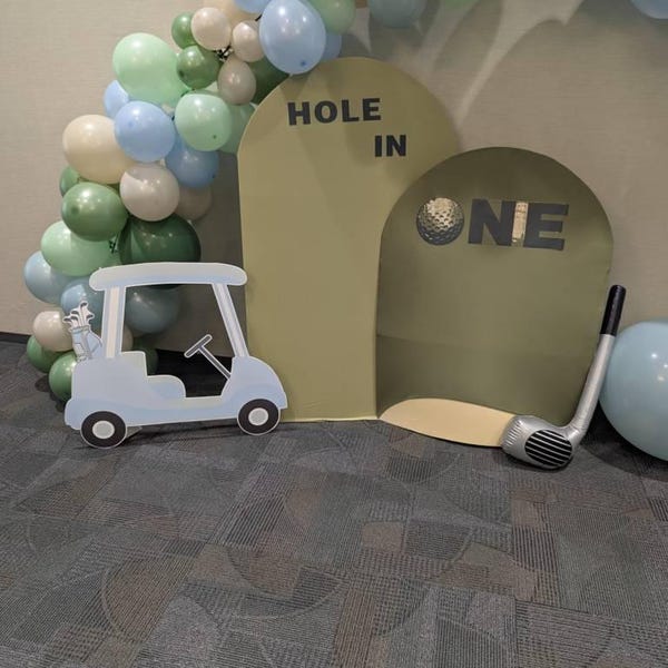 Farm Animal Sheep With Flowers Party Prop Sign Backdrops Cutouts ...