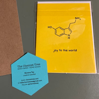 Biology Thank You Card Mrna Biochemistry Genetics Scientist Nerd Geek ...