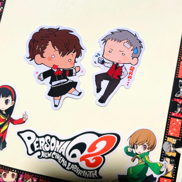 Persona Cast Stickers - Etsy