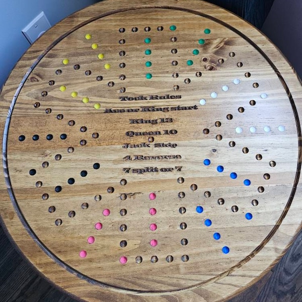 Hand Painted Aggravation Game With Custom Engraving - Etsy