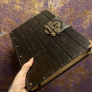 Gothic Diary Grimoire Custom Sketchbookbook of Shadows Spell Book ...