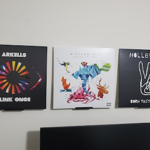 10 Pack Record Album Wall Display Mounts Vinyl Stands | Etsy