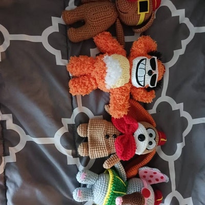 FNF True Expunged Plush, Custom FNF Crochet Doll - Etsy