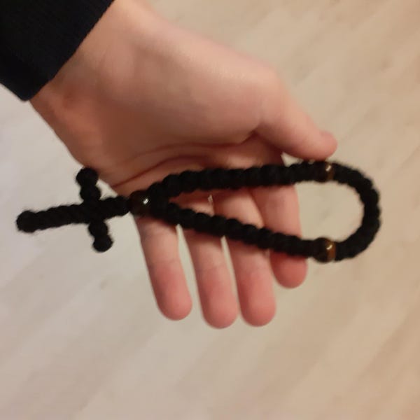 Traditional Handmade Prayer Rope/rosary (300-500 Knots), Made of ...