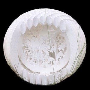 Bee Sphere Popup SVG for Cricut Projects, Cameo4, Scanncut, Paper ...